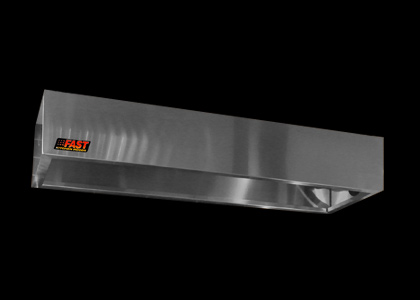 Restaurant stainless steel kitchen hoods | Fast Kitchen Hoods